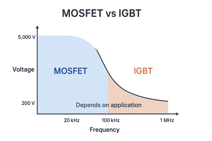 IGBT vs MOSFET: Key Differences, Symbol & Selection Guide - Unikeyic