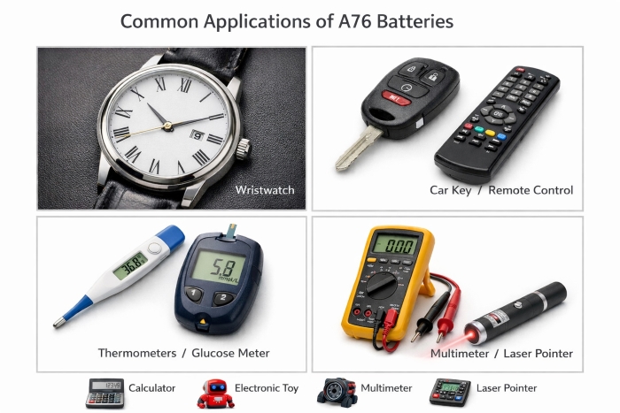 A76 Equivalent: LR44, AG13, 357 and SR44 Guide - Unikeyic