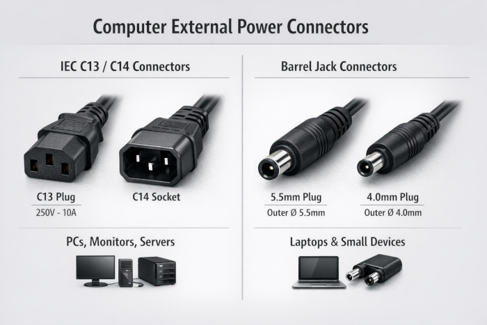 Computer Cable Connector Types: Identification, Uses & Selection Guide ...