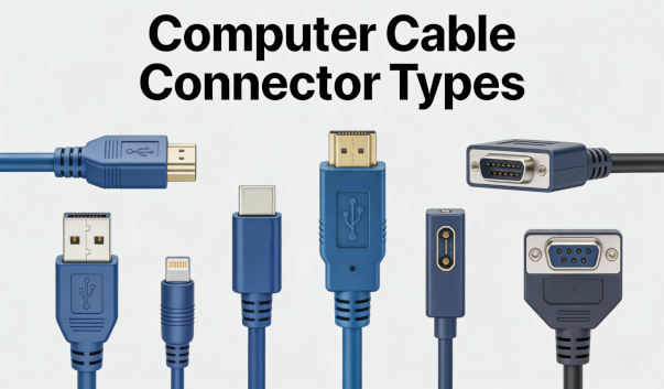Computer Cable Connector Types: Identification, Uses & Selection Guide ...