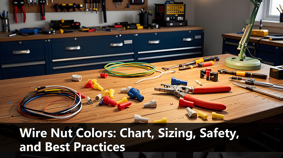 Wire Nut Colors: Chart, Sizing, Safety, and Best Practices - Unikeyic