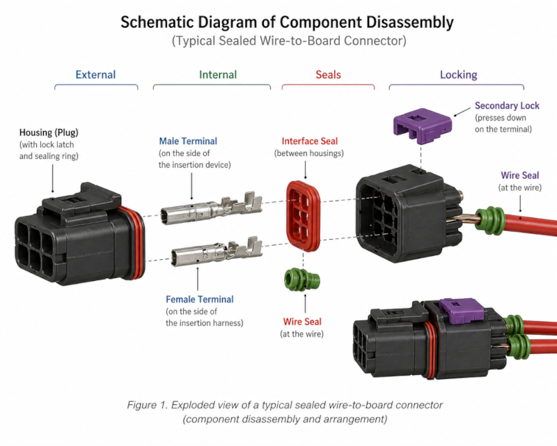 Types of Automotive Electrical Connectors: Identification, Terminals ...